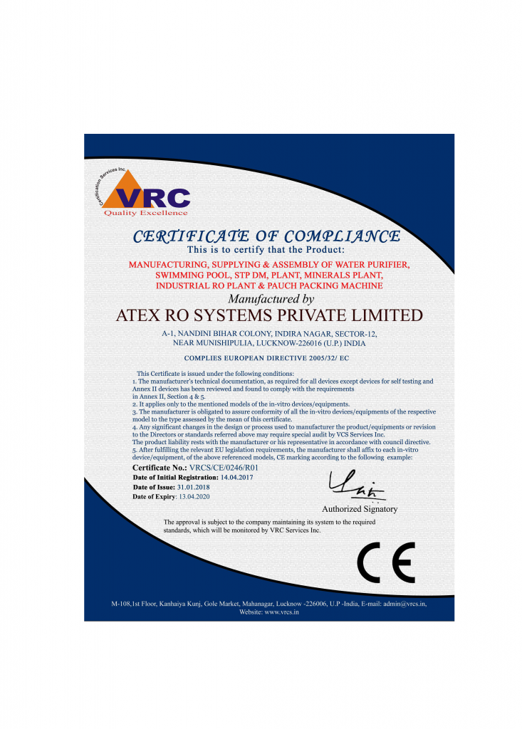 Certifications - Atex Group